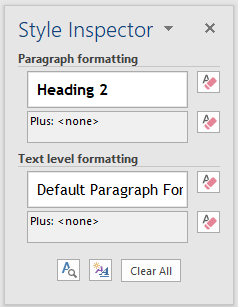 What Word style is your text is formatted in? – Margie Beilharz – The ...